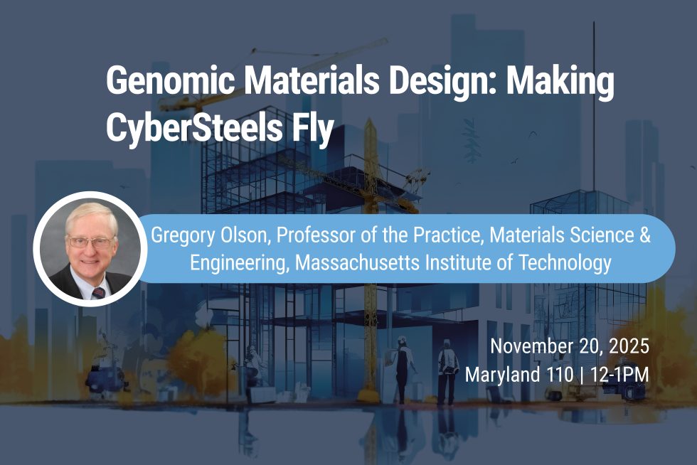 Seminar: Gregory Olson, Professor of the Practice in the Department of ...