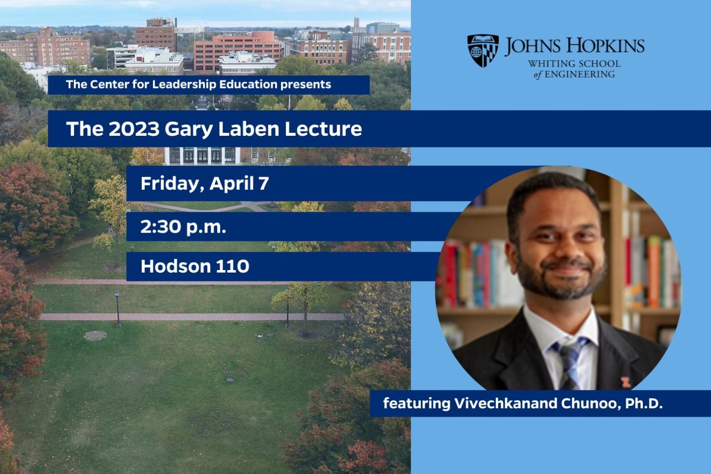The 2023 Gary Laben Lecture - Center for Leadership Education
