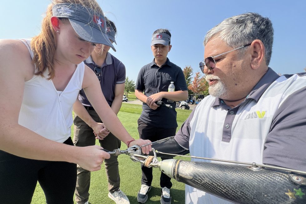 Students design adaptive disc golf equipment for veterans with ...