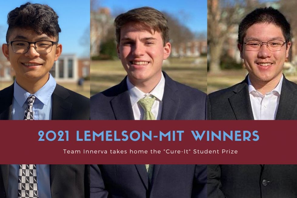 Lemelson-MIT Student Prize Awarded to Innerva Team - Department of ...